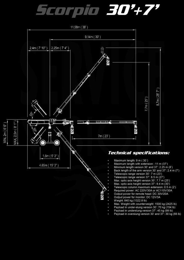 SCORPIO 30'-37' | Cinemoves