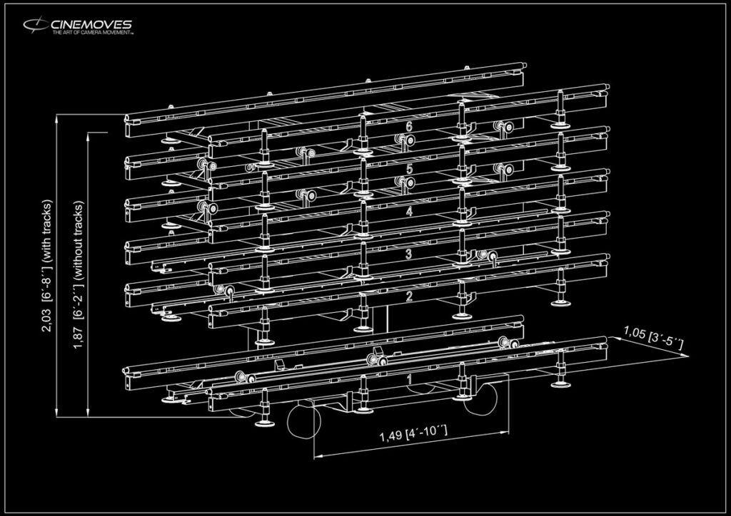 TechnoDolly Telescopic Movie Crane | Cinemoves